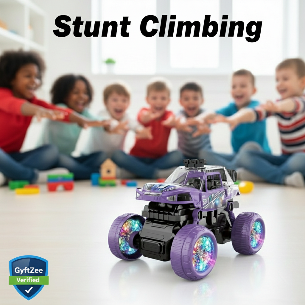 Stunt Climbing Car | 3D Lighting & Sound – gyftzee